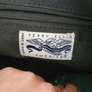 Perry Ellis | Bags | Vintage Perry Ellis Navy Crossbody Bag | Poshmark